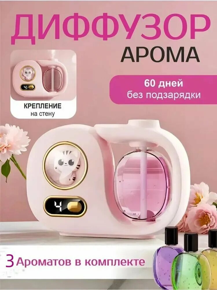 Ароматизатор для дома , ароматический диффузор автоматическийm, набор из 4 предметов