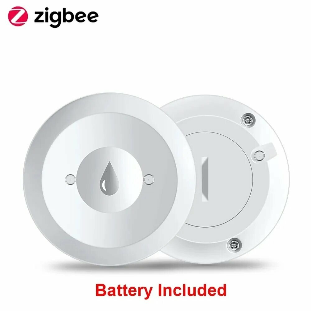 Датчик утечки воды ZigBee, датчик дождевой воды, используемый в приложении Tuya