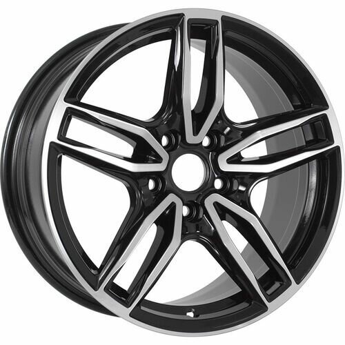 Колесный литой диск КиК Бартон R17x8 5x114.3 ET45 CB66.1 Almaz_black