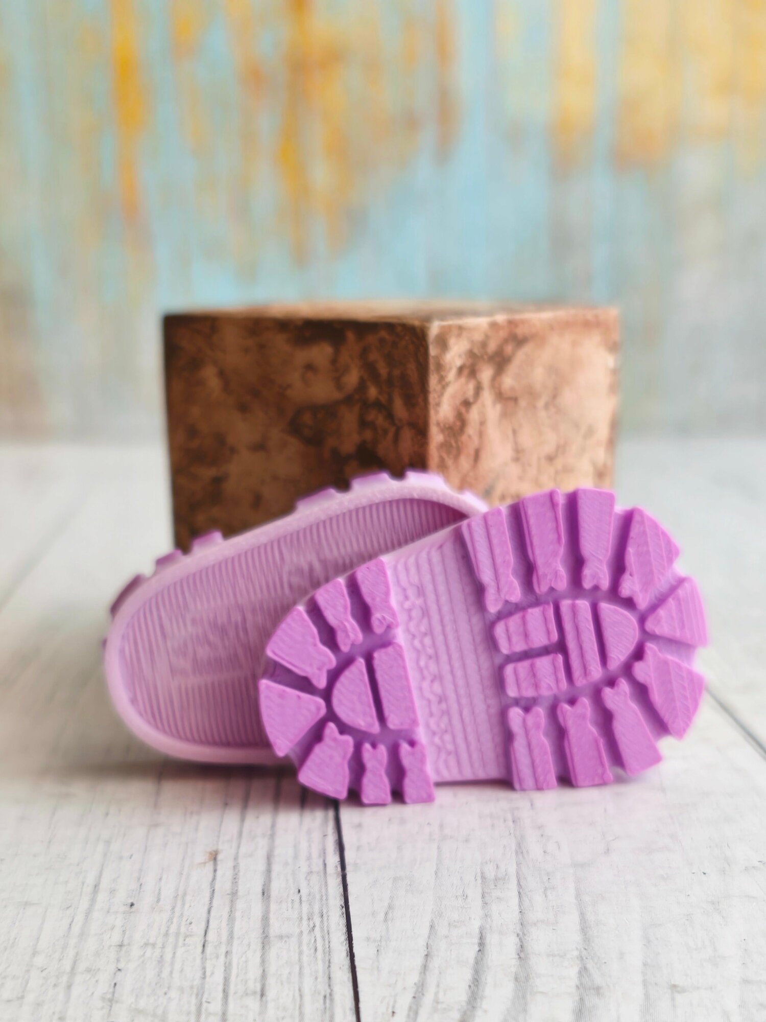 Подошвы Трактор к универ колодкам для Мини Nines D'Onil MIA (Мия) 23 см (1 пара, без колодок)