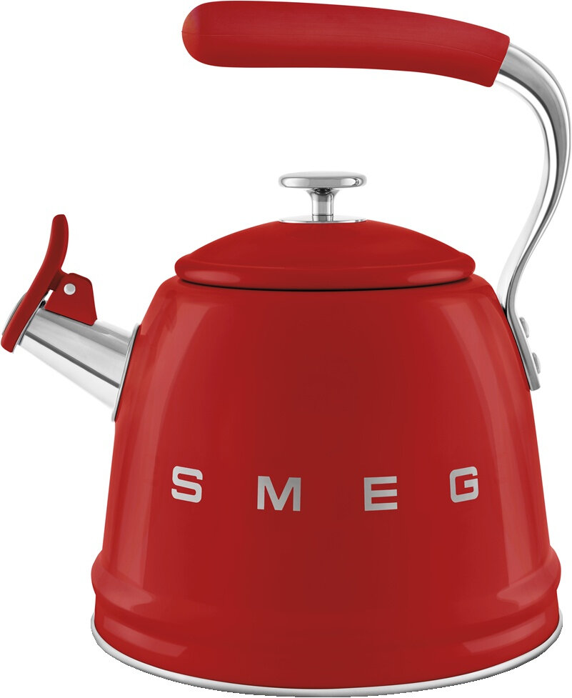Чайник со свистком SMEG WKF01RD
