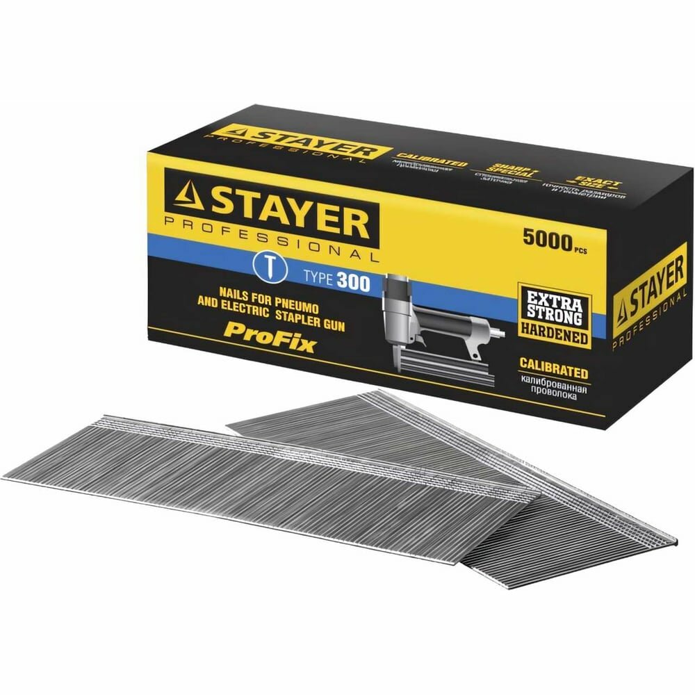 Особотвердые гвозди STAYER PROFESSIONAL тип 300 40 мм (5000 шт.)