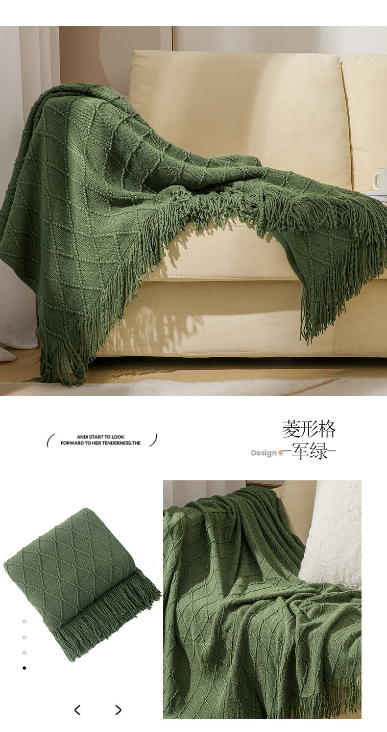 Чехлы на одеяло вязание Одеяла Плед Трикотаж Постельное белье диван одеяло