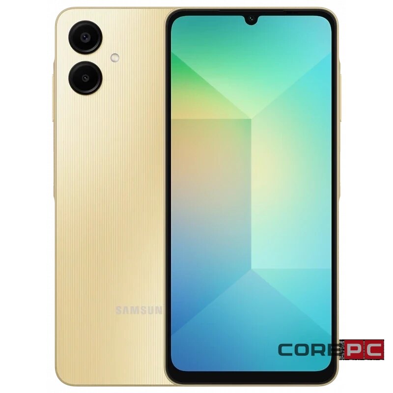 Смартфон Samsung Galaxy A06 4/64Gb (SM-A065F/DS) (Gold) MediaTek Helio G85