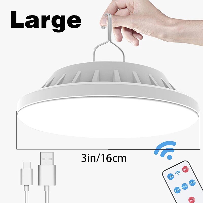 Большой LED фонарь на клипсе, Цвет: 1Pack