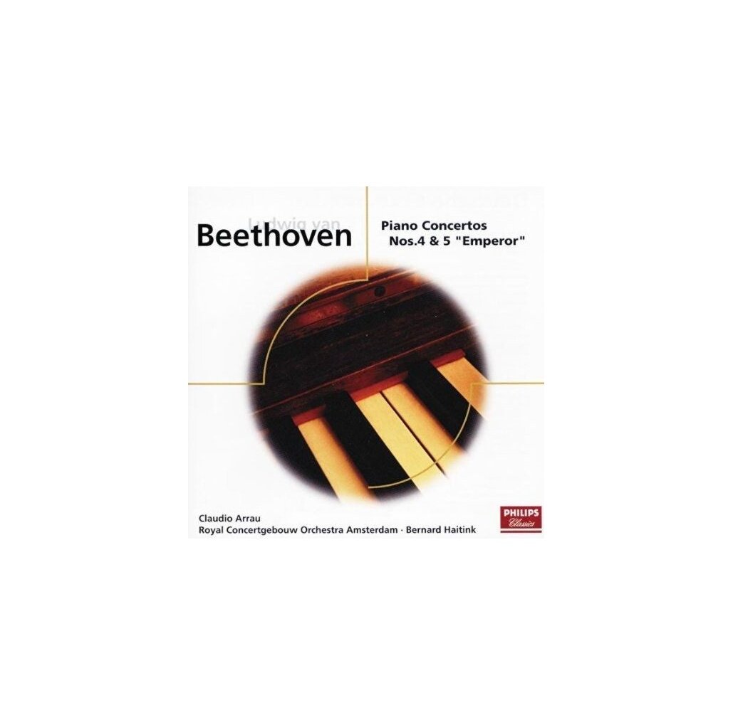 Диск Beethoven: Piano Concertos Nos.4 & 5. Arrau (1 CD)