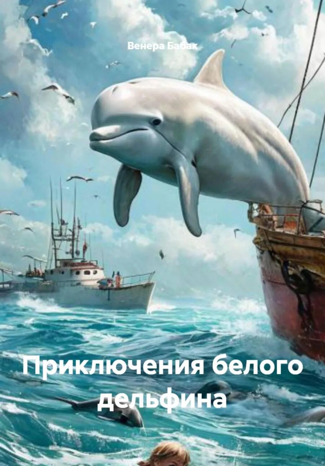 Приключения белого дельфина [Цифровая книга]