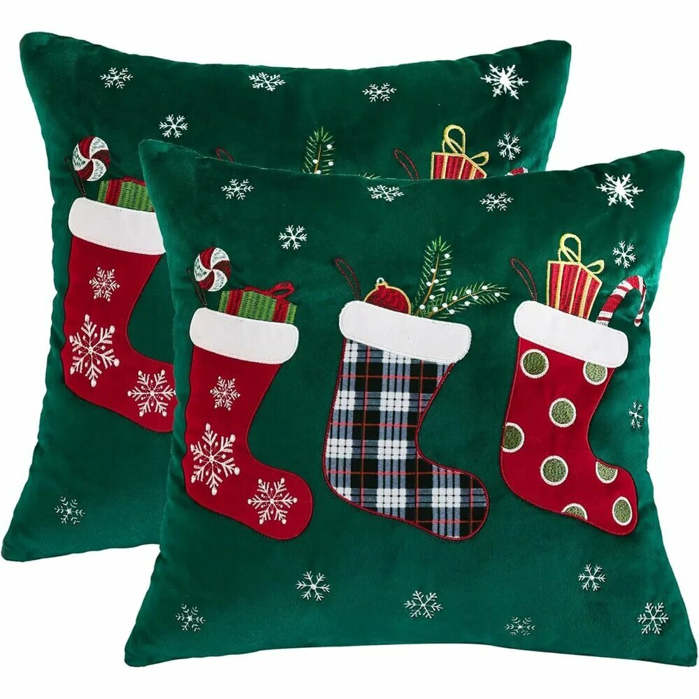 Наволочка, Полиэстер, 50x50 см 2шт