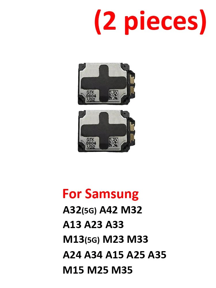 Динамик для Samsung Galaxy A24, A34, A15, A25, A35, M15, M25, M35 2 Pieces