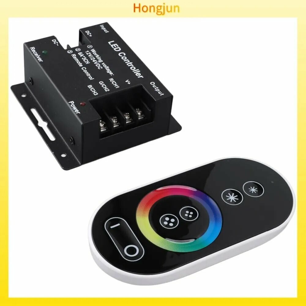 RGB LED Дистанционный Управляющий Пульт, Беспроводной, Для Светодиодной Ленты