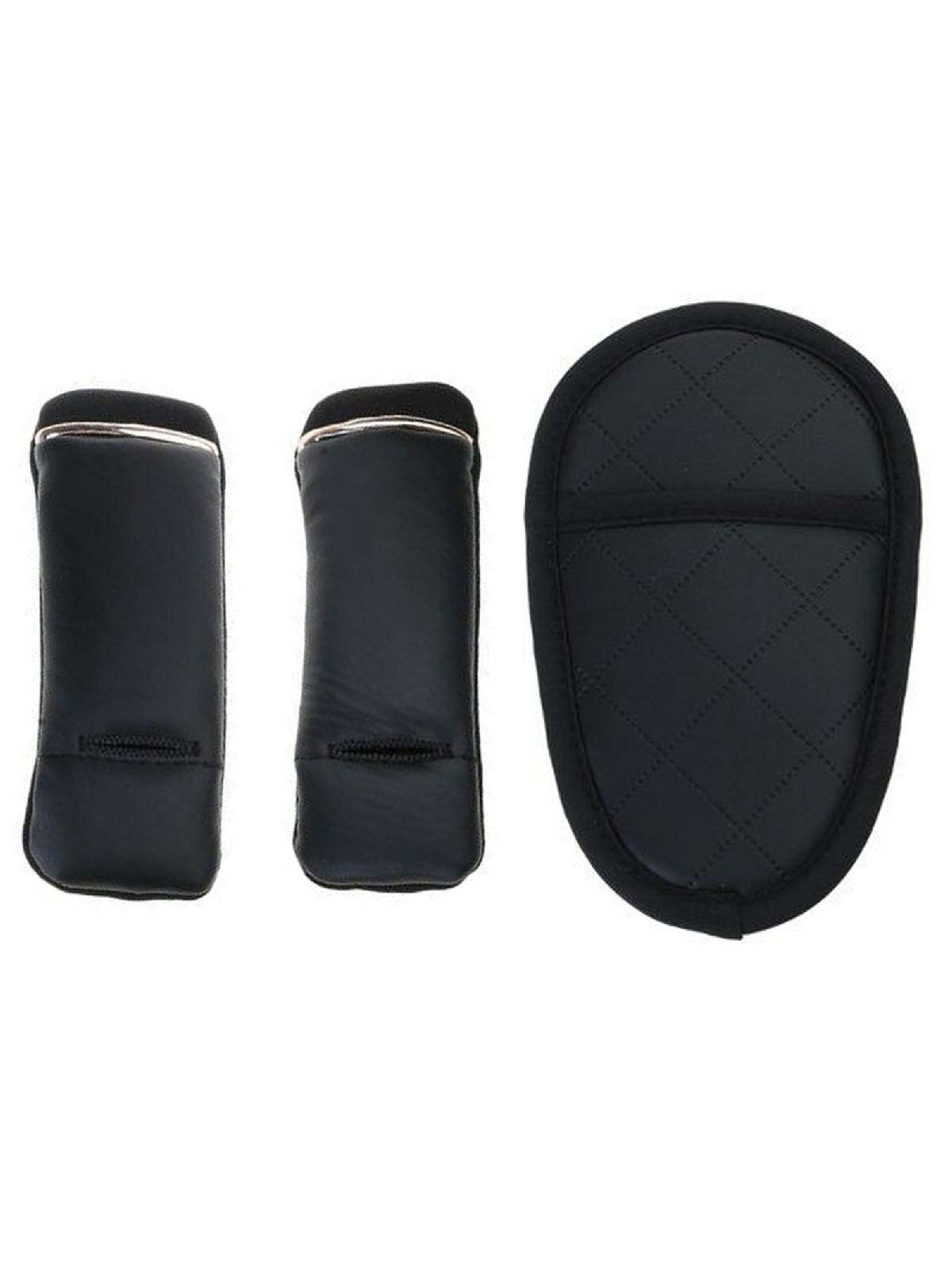 Универсальная подушка для ремня безопасности детской машины, комплект защитных накладок для плечевого ремня для коляски