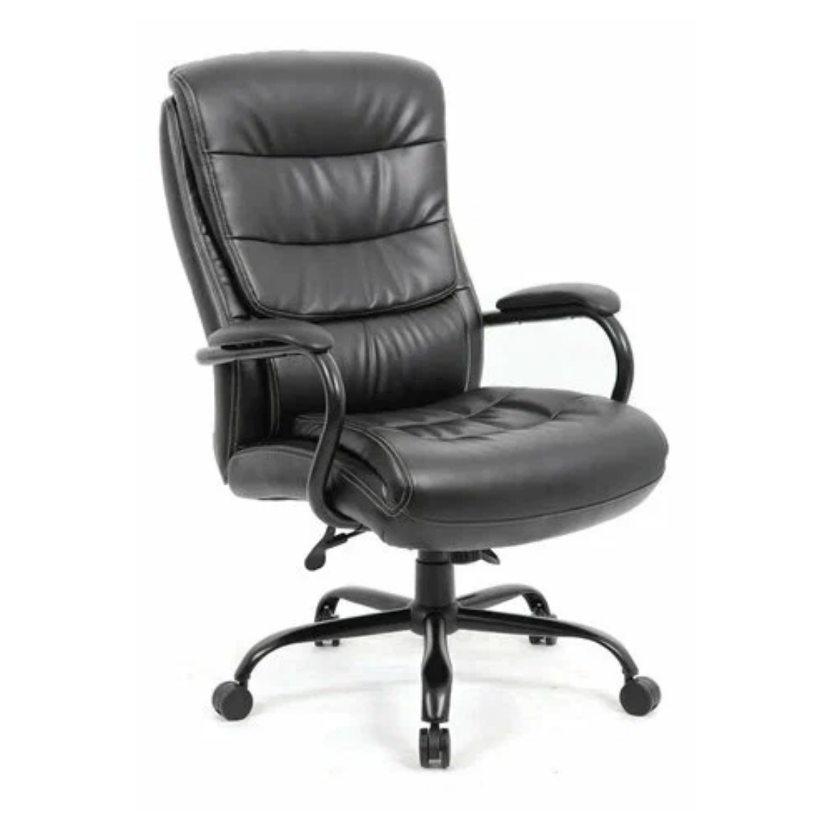 Кресло офисное Brabix PREMIUM Heavy Duty HD-004 (531942), черный, выдерживает до 200 кг