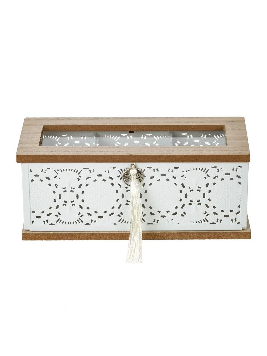 Шкатулка для чайных пакетиков, 22×8,5 см