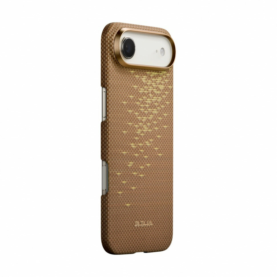Чехол PITAKA Ultra-Slim Case для iPhone Air - Golden Glint