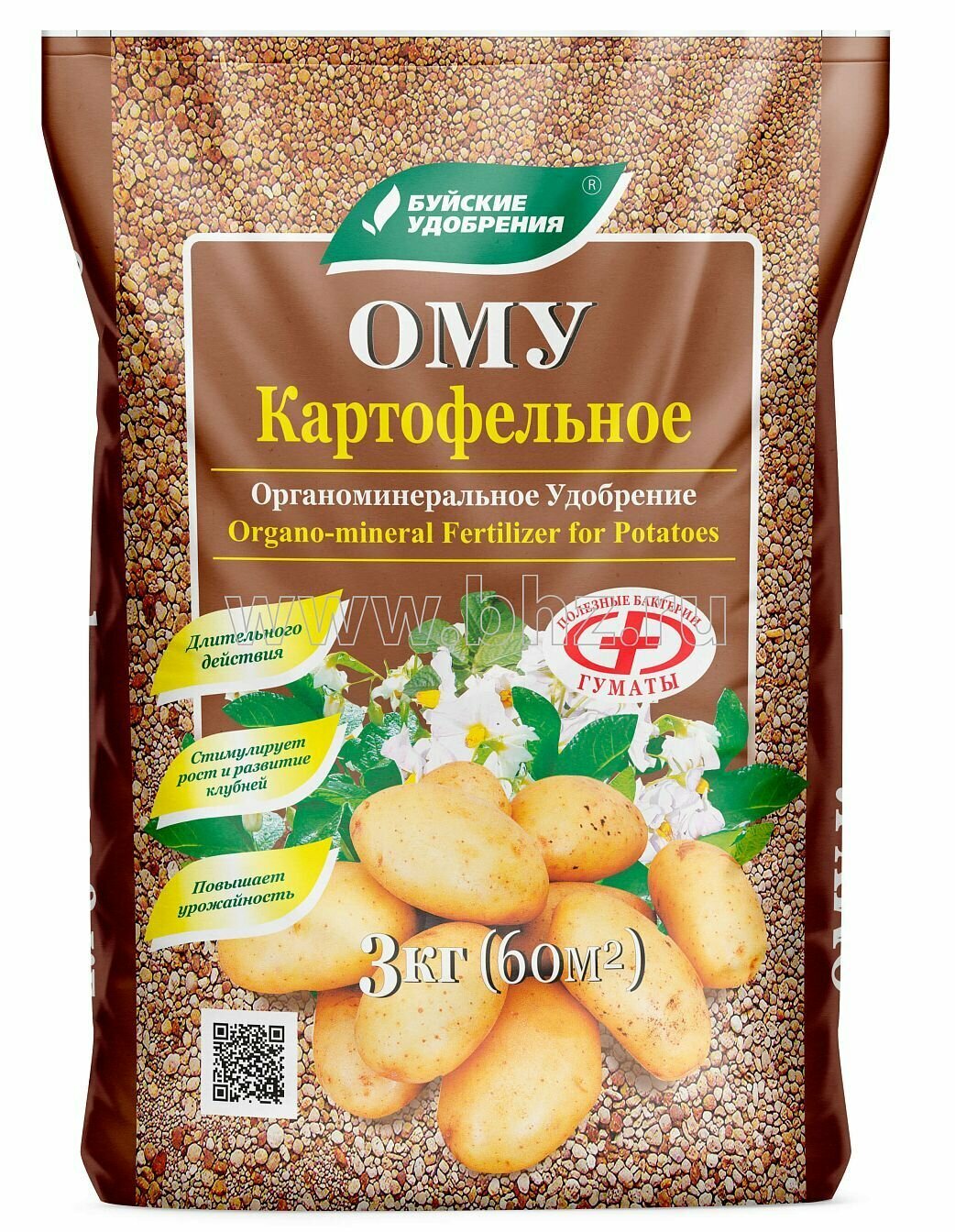 Органоминеральное удобрение ОМУ "Картофельное" 3 кг