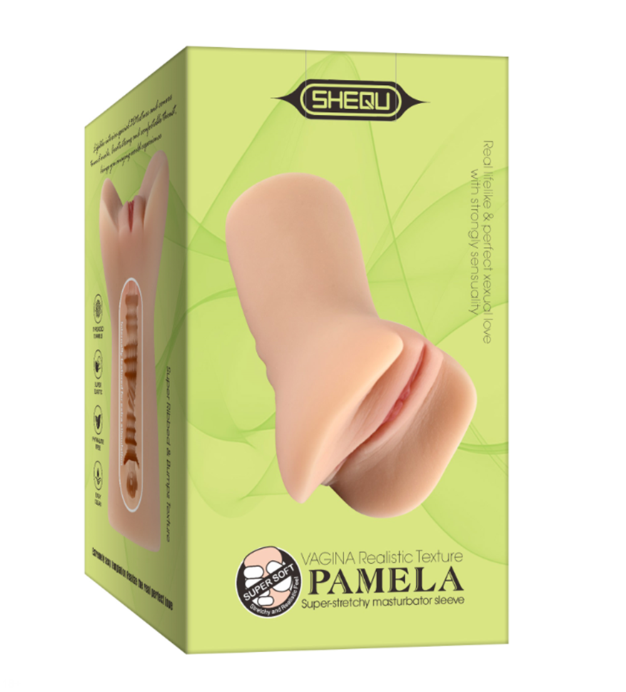 Мастурбатор Xise "Pamela", реалистичный, вагинный, с рельефом