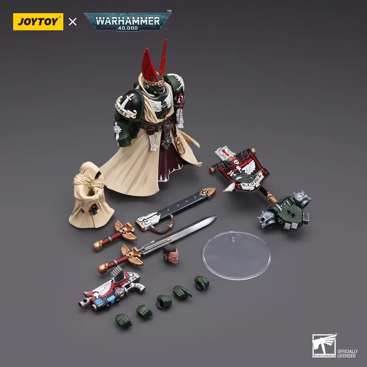 JOY TOY Warhammer 40K фигурка Темные ангелы Supreme Grand Master Азраиль no box