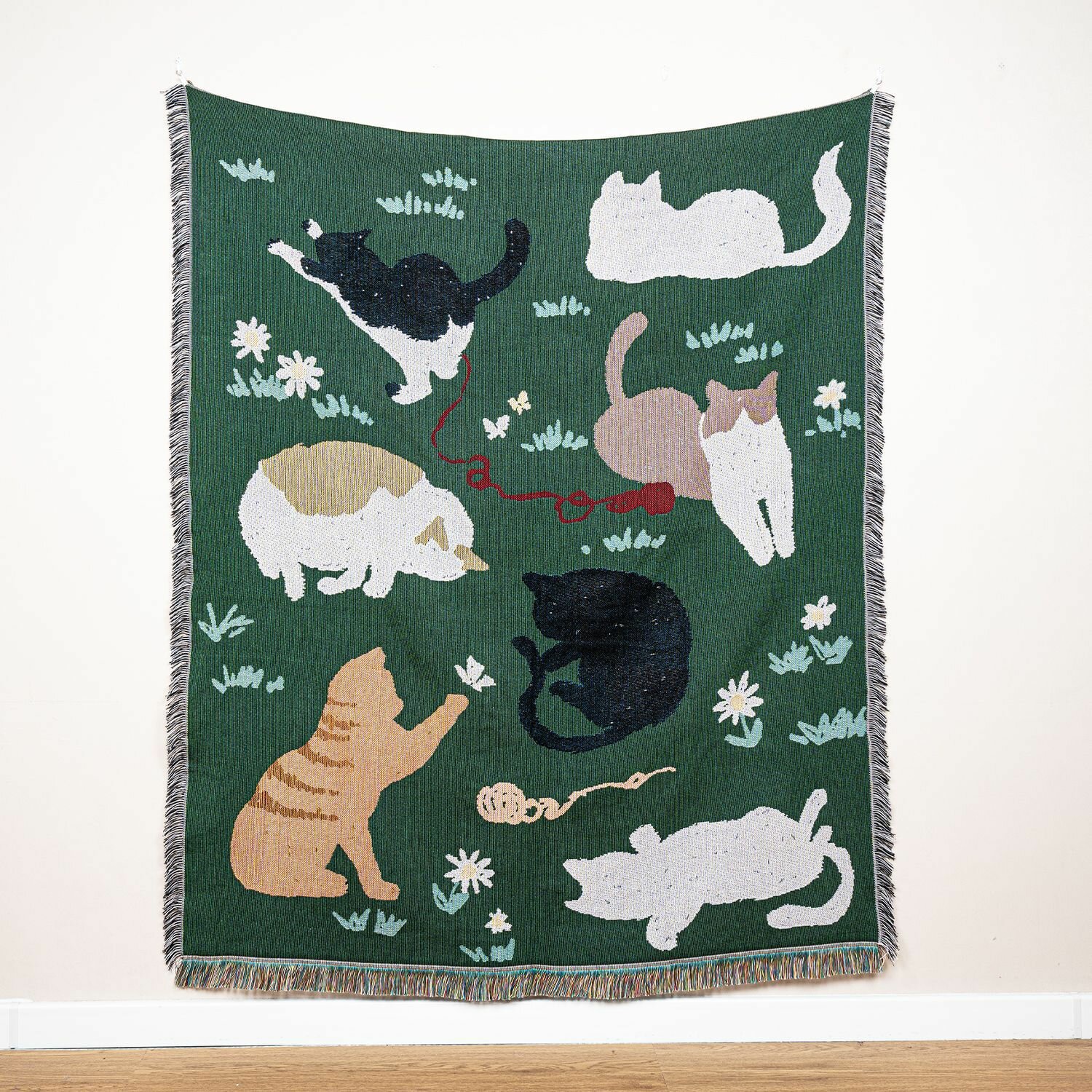 Милые домашние животные хлопковые одеяла для сна Четыре сезона универсальные одеяла жаккардовые одеяла на открытом