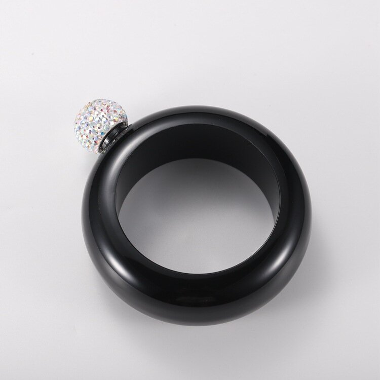 Вино набор из нержавеющей стали, нерегулярный маленький винный кувшин 3.5 унции, русский браслет, портативный винный стакан, винная бутылка