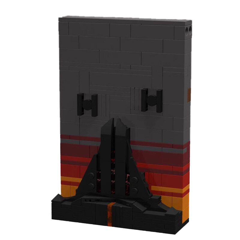 MOC Creative Planet Series Космическая история Мустафы, собранные из мелких частиц строительные блоки, игрушки