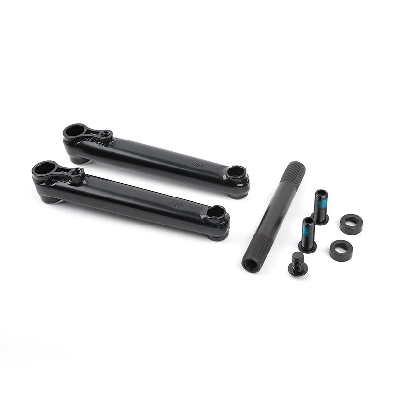 POLSO Черный BMX Кривошип 48T 170 мм CRMO Black Crank