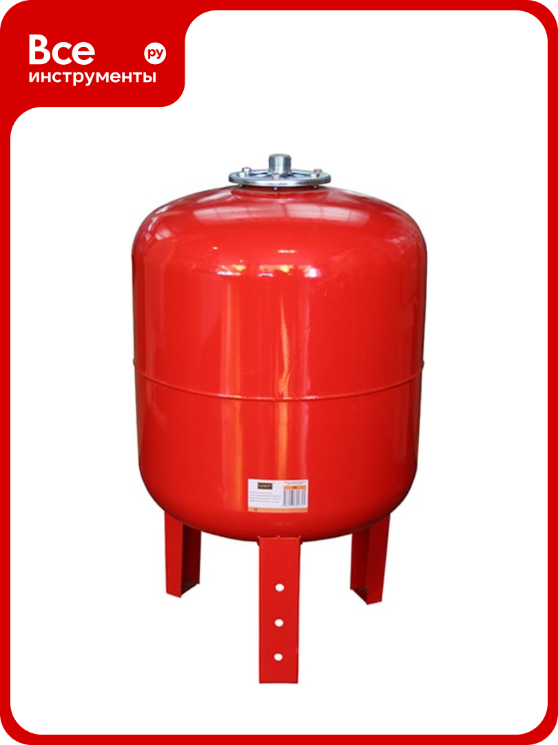 Бак расширительный для отопления (80 л; присоединение 1"; вертикальный)