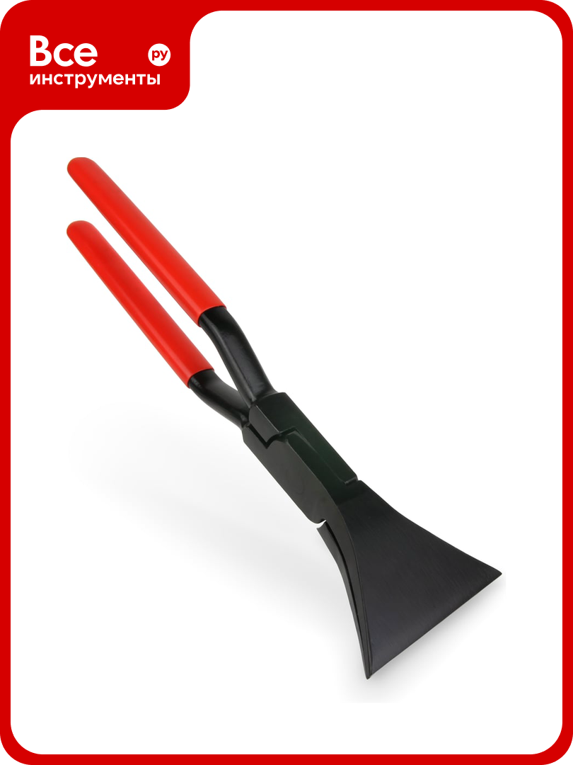 Кровельные клещи STUBAI прямые, шовные, 320 мм, ширина 80 мм, обычное соединение 282053