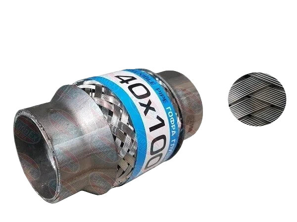 Гофра глушителя EUROEX 40x100/3 40x100 3-х слойная
