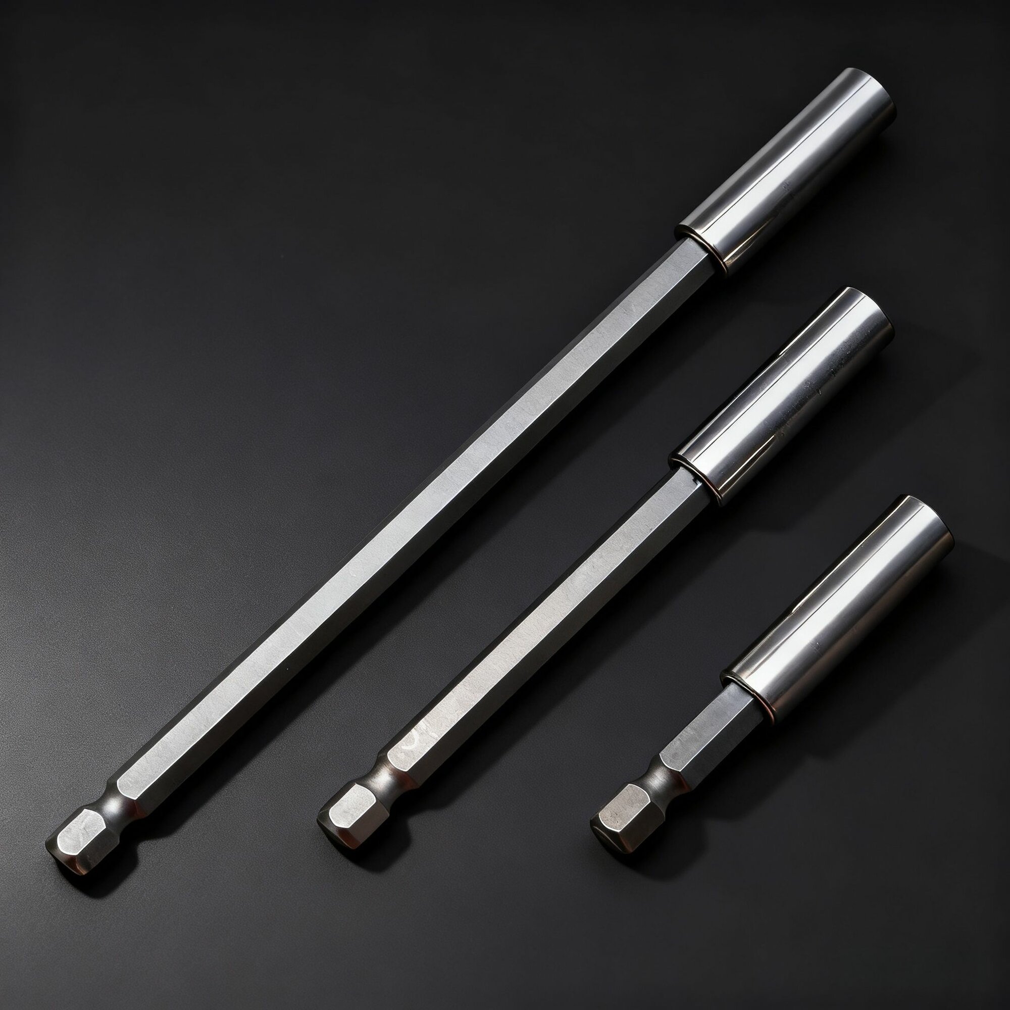 3Pc 1/4 Hex Quick Release Магнитная отвертка 60/100/150 мм Удлинительный держатель бит