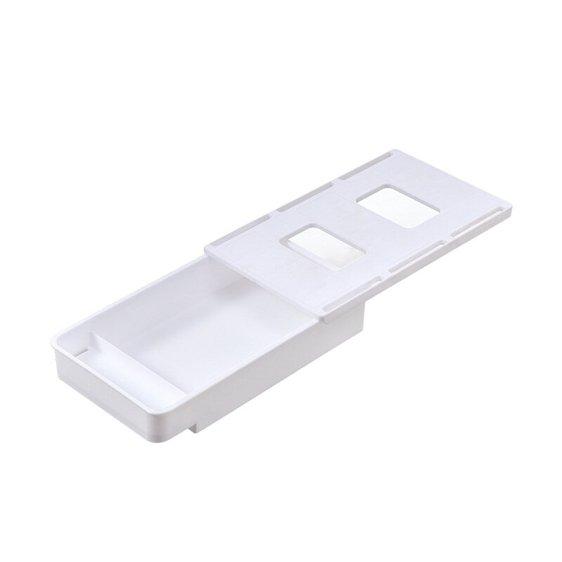 Скрытый Органайзер: Деревянный Ящик С Надежным Креплением Для Организации Кабелей - Многоцелевое Хранение Мелких Предметов For Домашний Офис И Стол