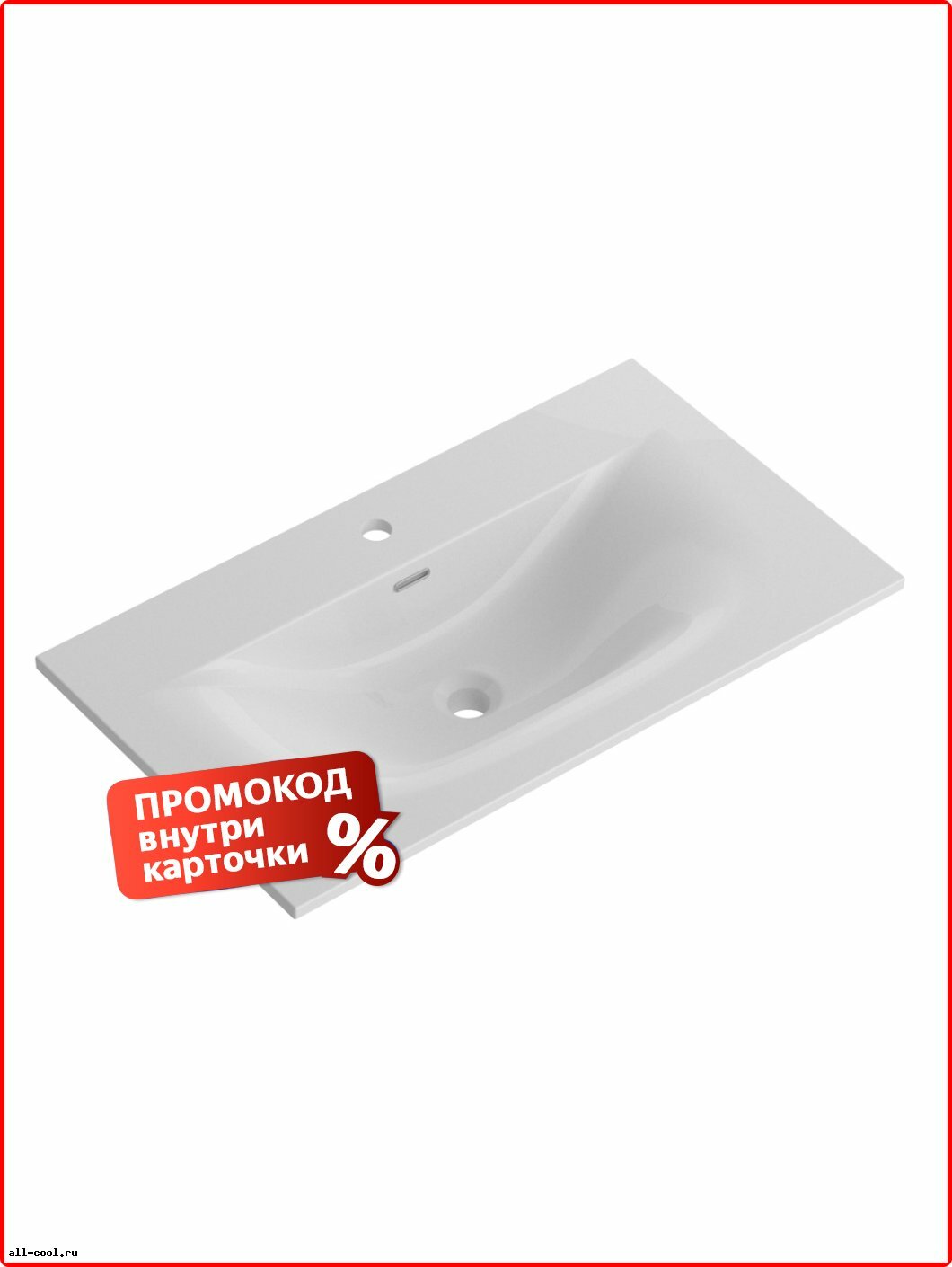 Раковина BelBagno Doriano 40x91x17, керамика, прямоугольная, накладная, белый