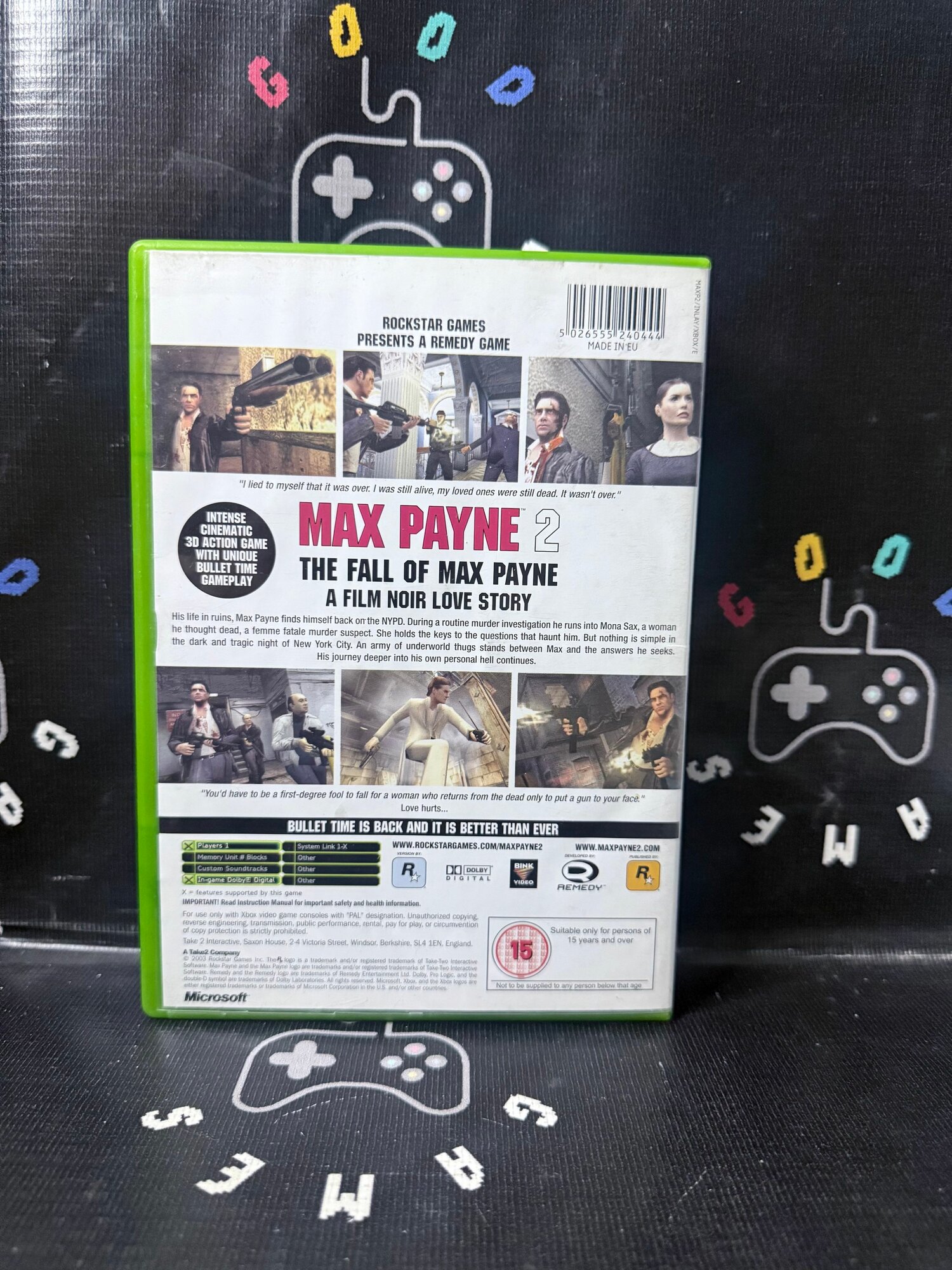 Игра Max Payne 2 xbox — фото 1