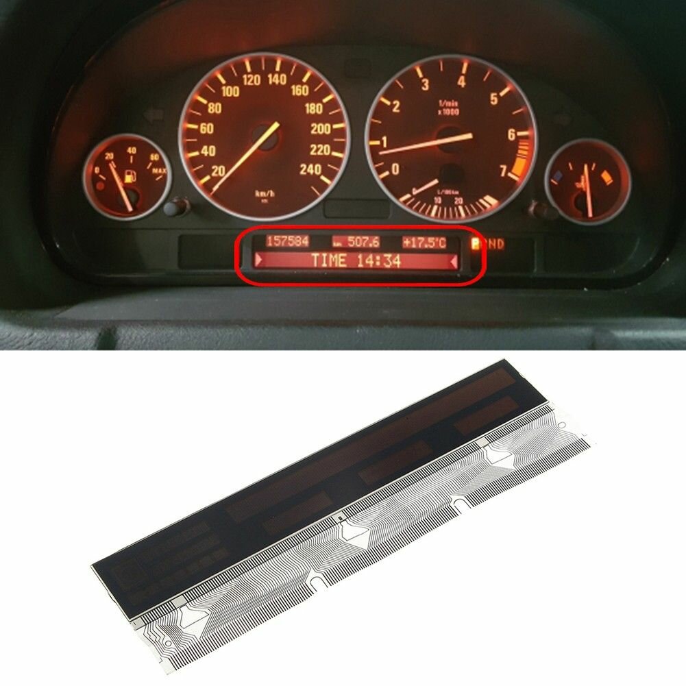 ЖК-дисплей для приборной панели BMW E38/E39/E53 (1995-2006), замена экрана кластера, прямая установка