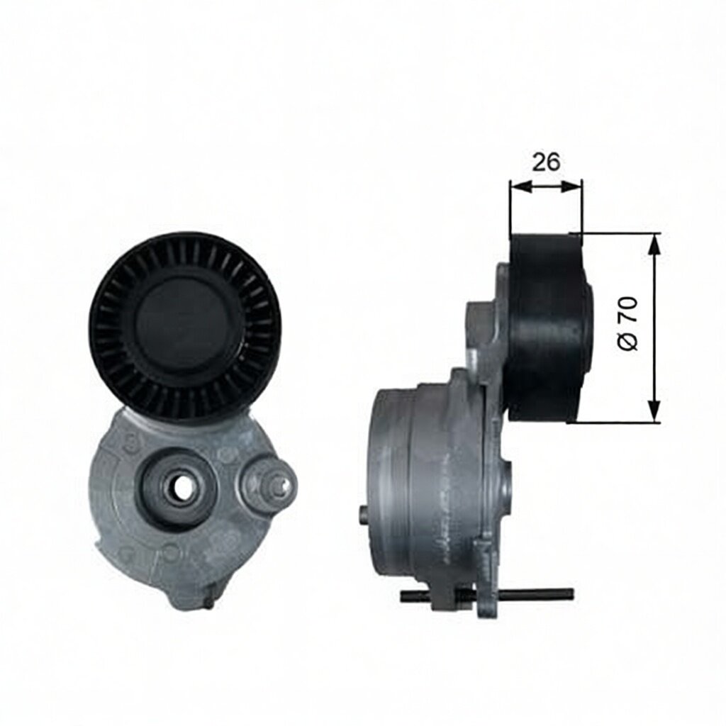 Катридж левой опоры двигателя NISSAN ALMERA 95-00, PULSAR 90-00 AT BE22010 JIKIU арт. BE22010