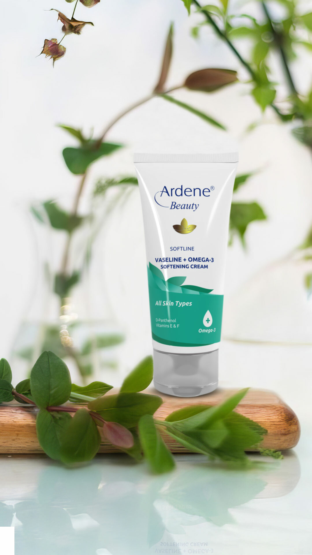 Смягчающий крем Ardene Beauty Softline вазелин + омега-3,50 мл.