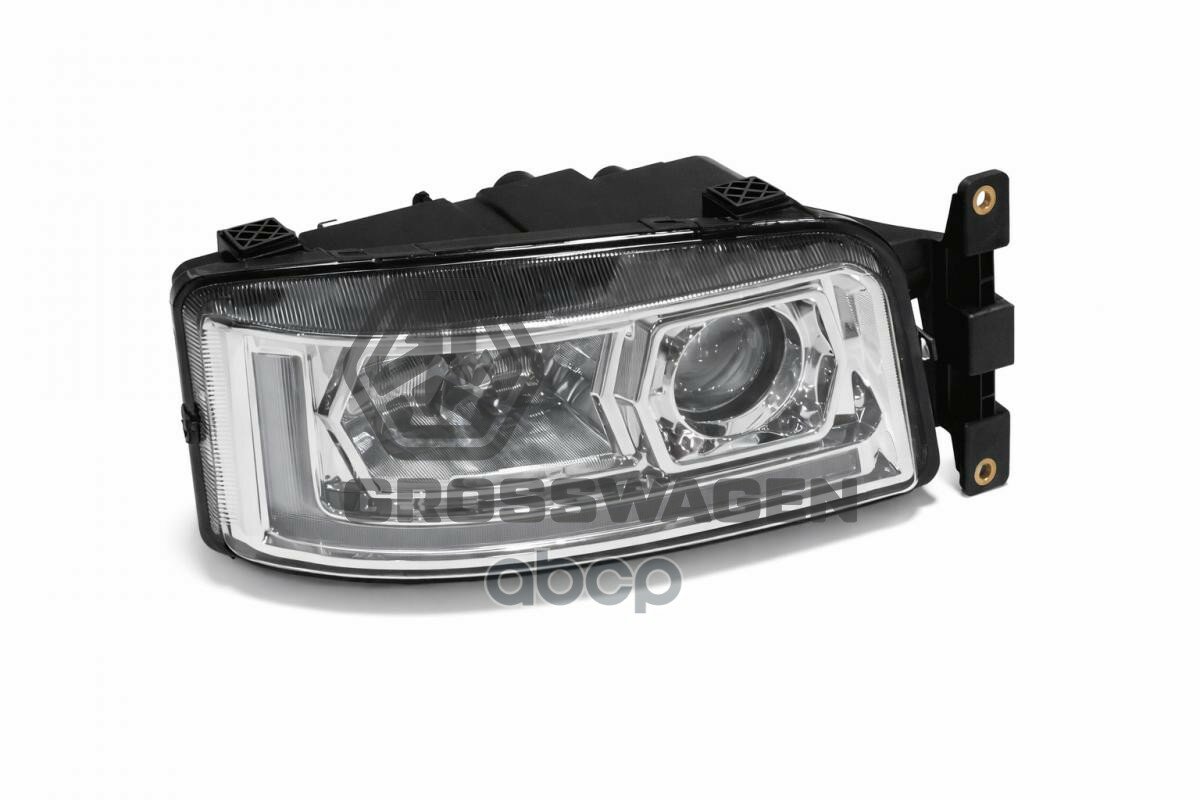GW00EL001 фара правая светодиодная С линзой SITRAK C7H HOWO T5G C металл бампером 812W25101-6024 GROSSWAGEN арт. GW00EL001