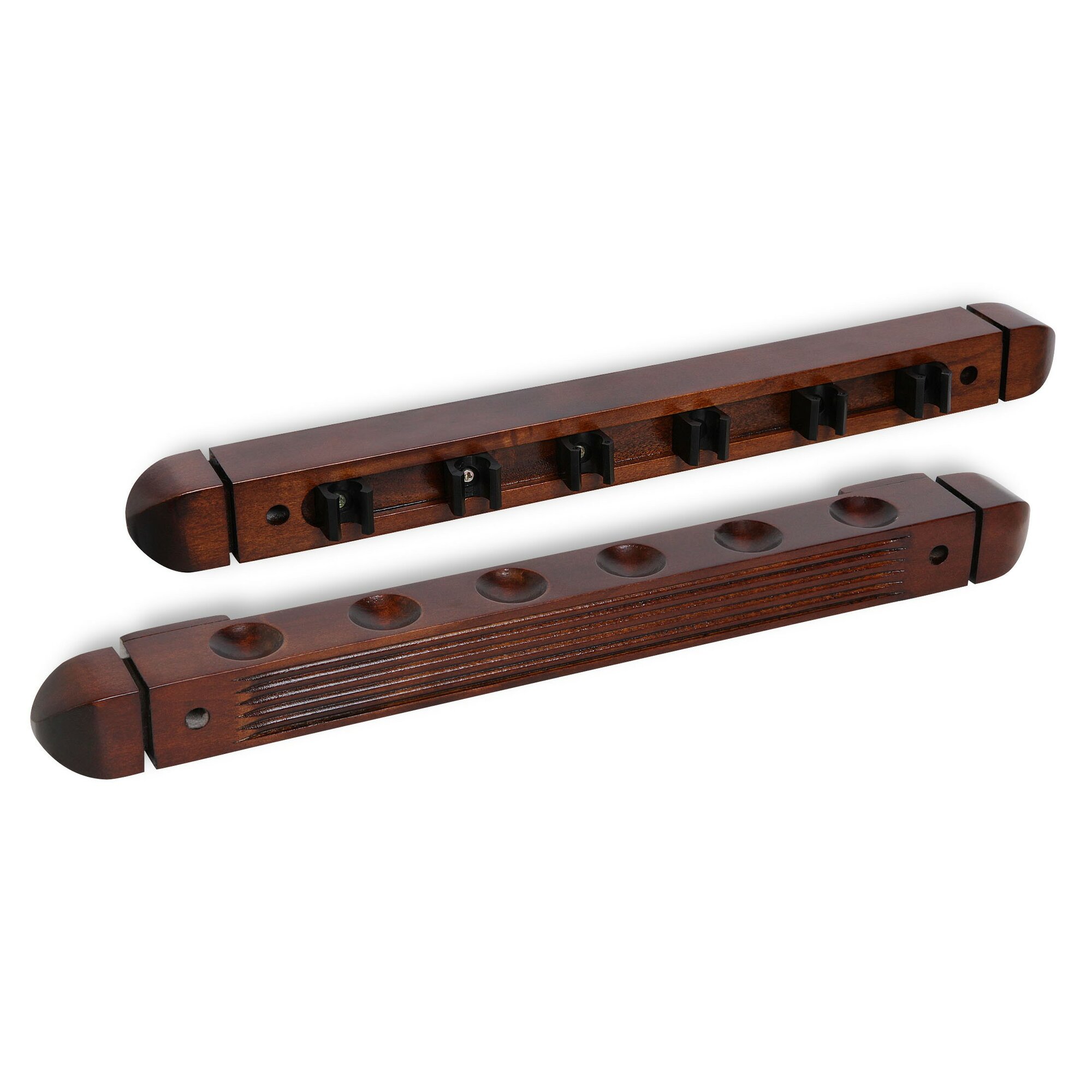 Киевница настенная Classic для 6 киев дуб коричневая