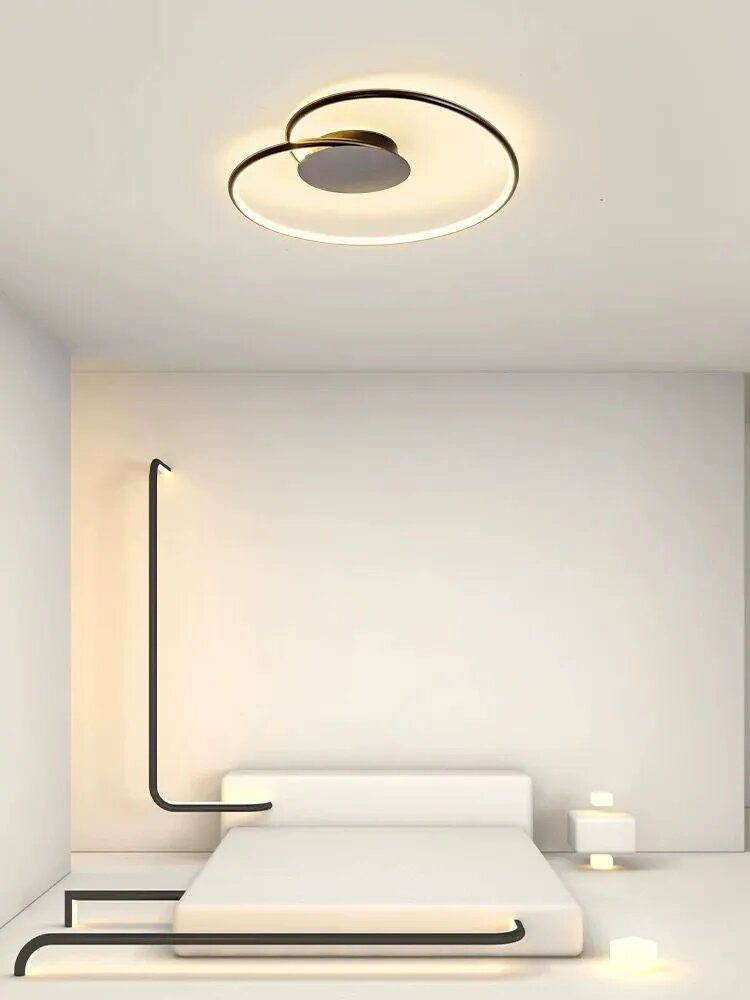 Светильник потолочный LED, 42 Вт, 500x450x70 мм, Шоколадный, RGB, IP15, Диммирование, Пульт ДУ — фото 1