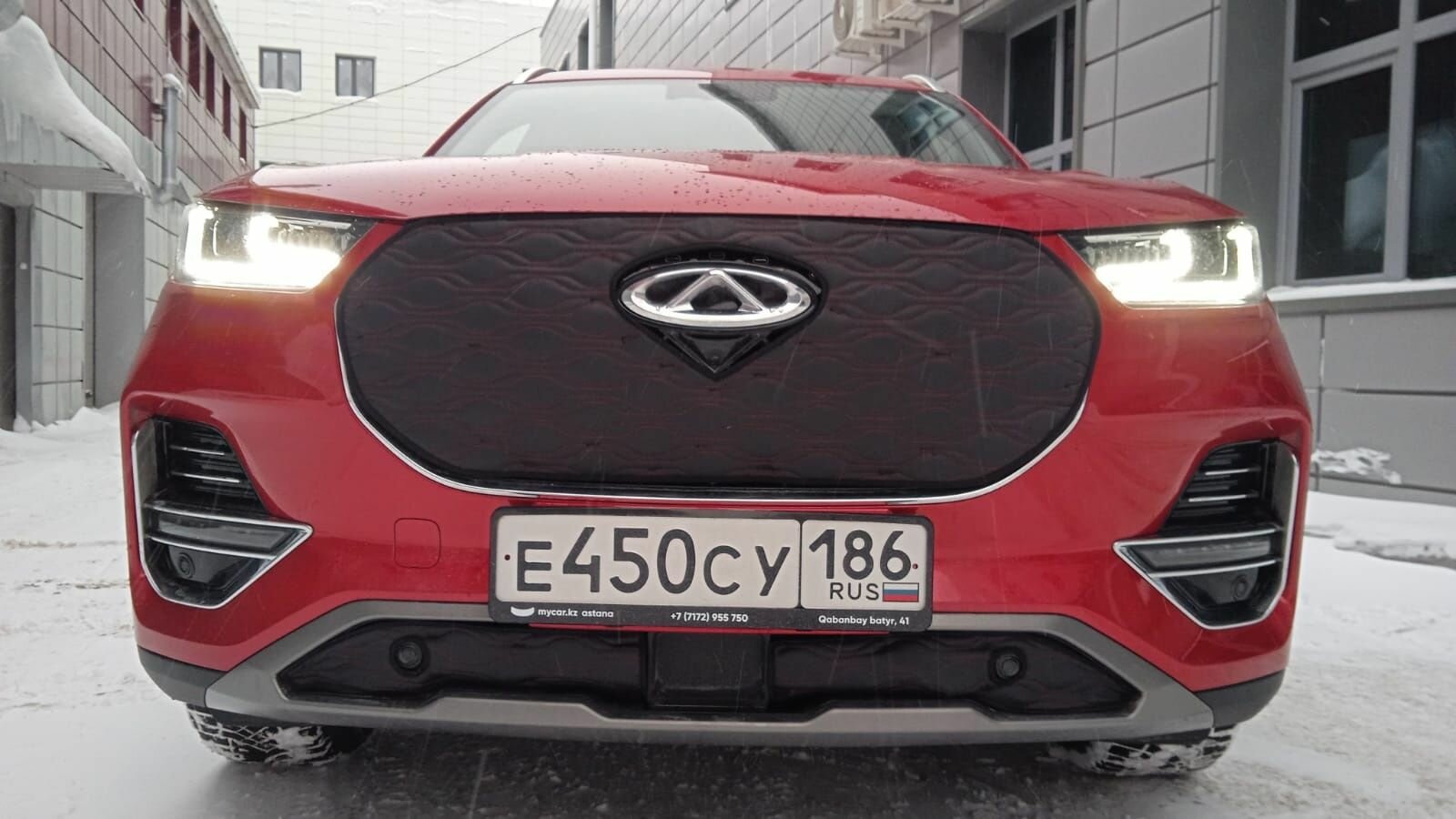 Утеплитель радиатора Экономия топлива Chery Tiggo 8 Pro Чери Тиго 8 Про (2019-2023) камера, парктроники и радар