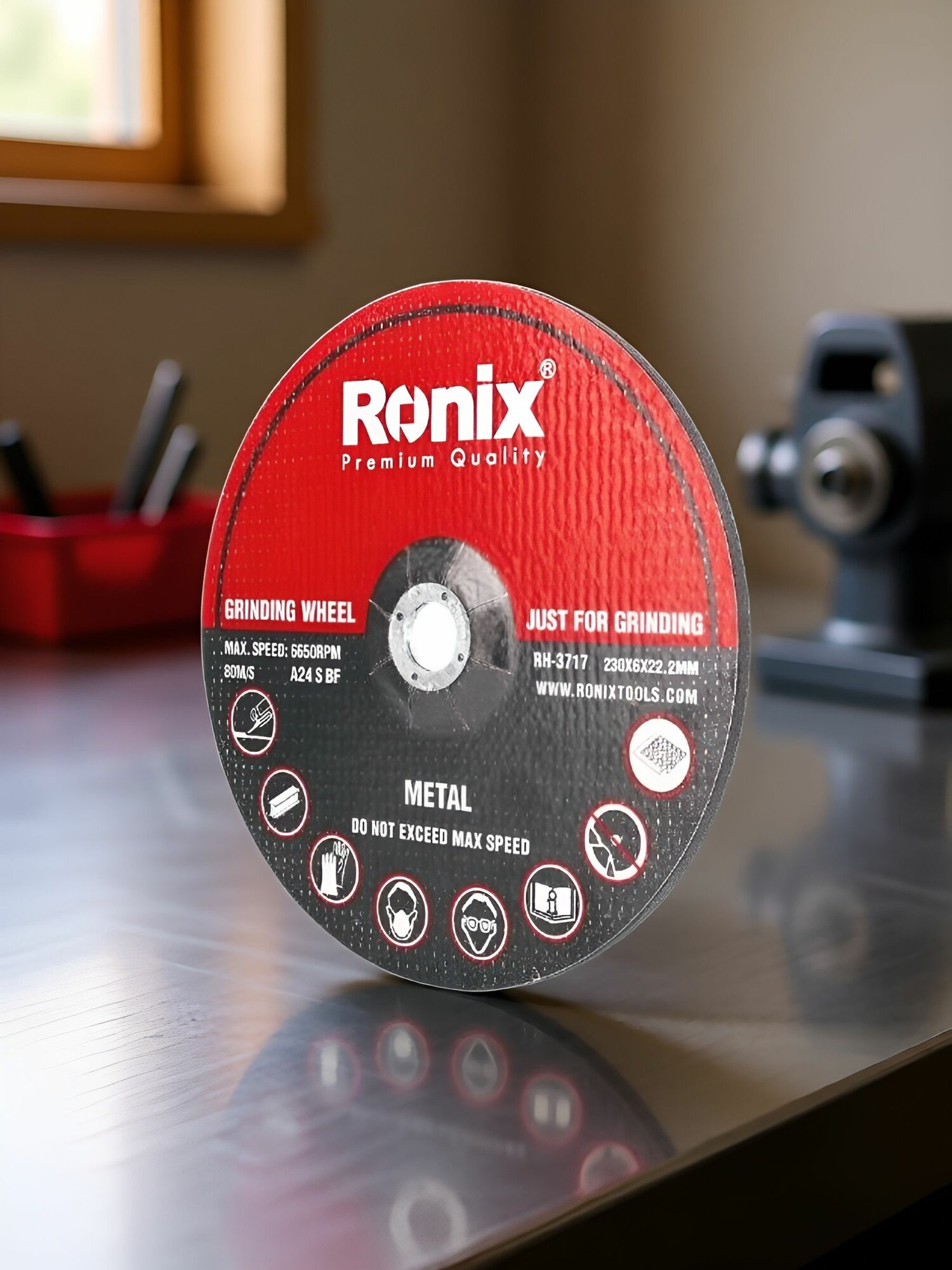 Отрезной диск 230x6x22,3 мм, 8500 Rpm Ronix RH-3717