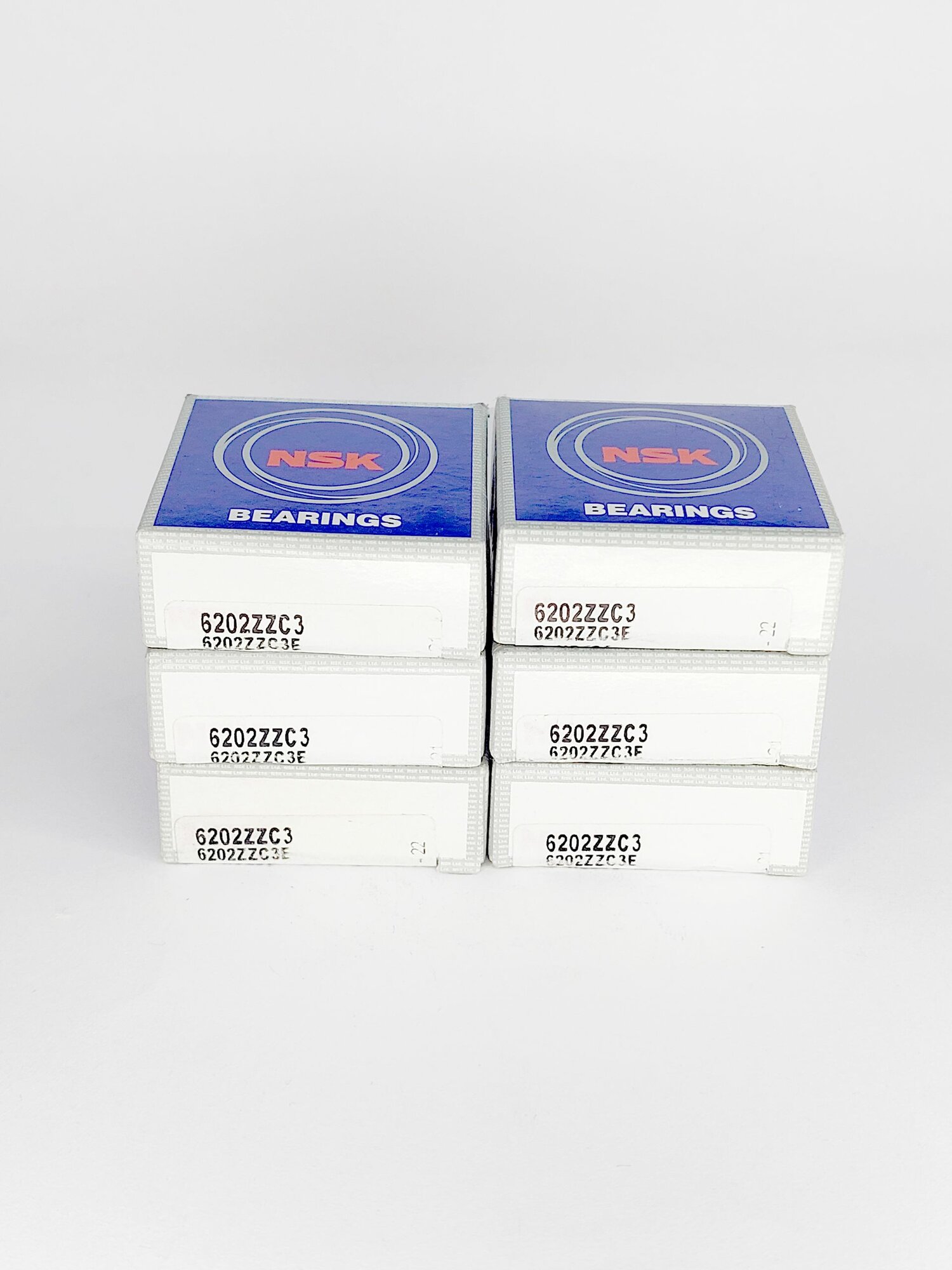 Подшипник NSK 6202ZZC3E 15х35х11 мм к-т 6 шт.