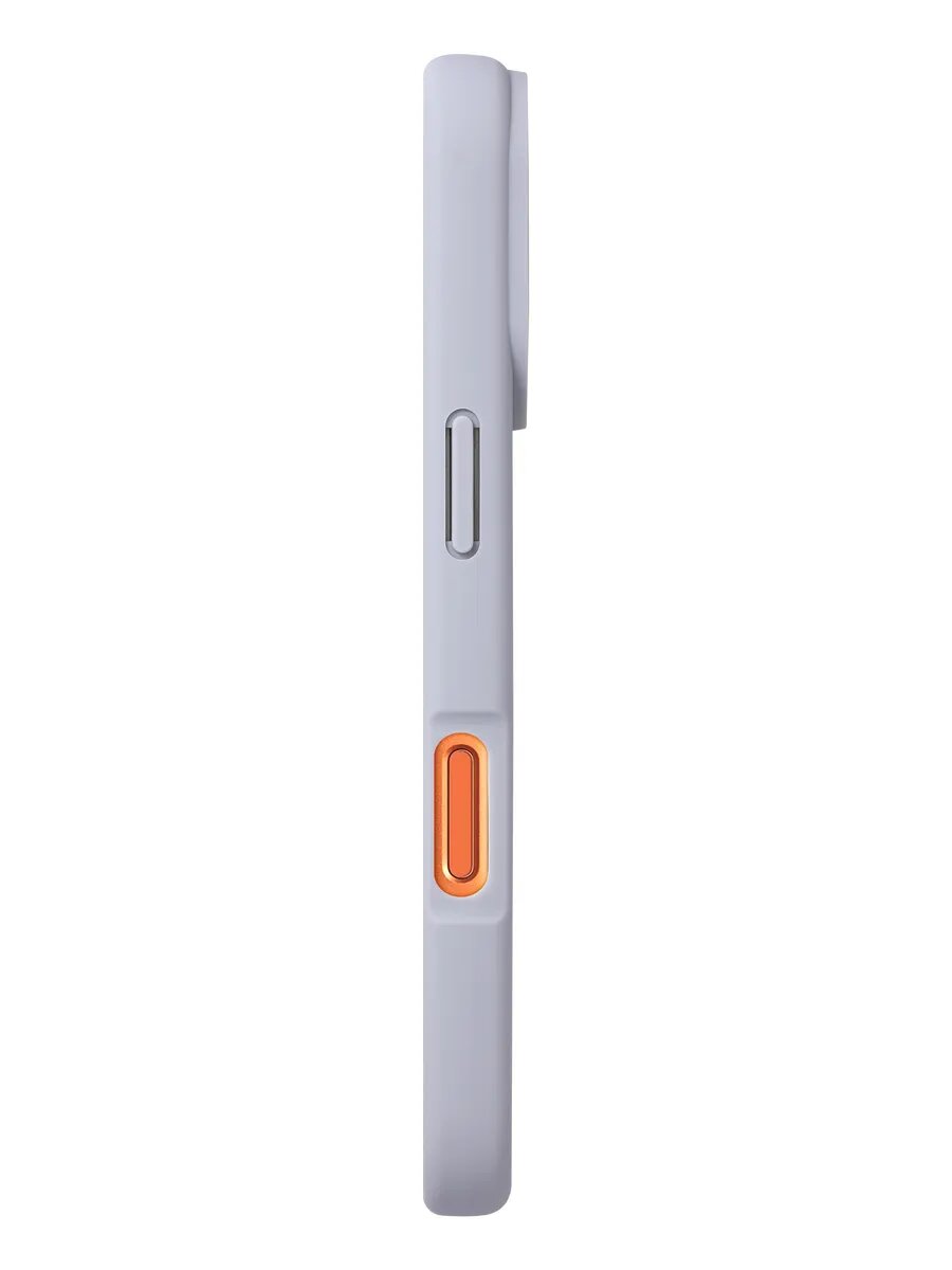 Чехол "MagSafe" О'кейси, для iPhone 17 Pro Max, матовый, серый — фото 1
