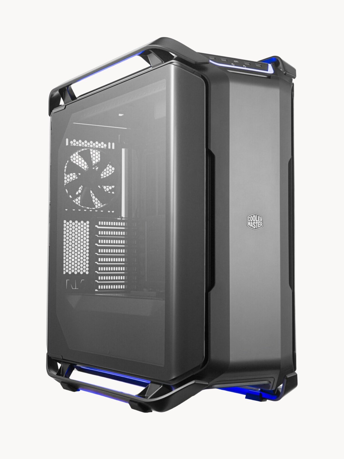 Корпус Cooler Master Cosmos C700P Black Edition черный/серый без БП ATX 6x120mm 9x140mm 4xUSB3.0 audio bott PSU