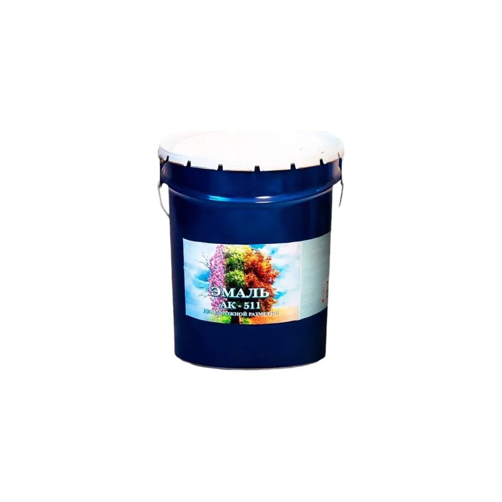 Краска АК-511 аккорд для дорожной разметки 25 кг белая 38201280