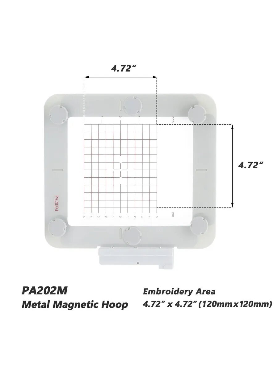 PA202M Магнитная рамка для вышивания для Pfaff(Для подходящих моделей см страницу описания товара)