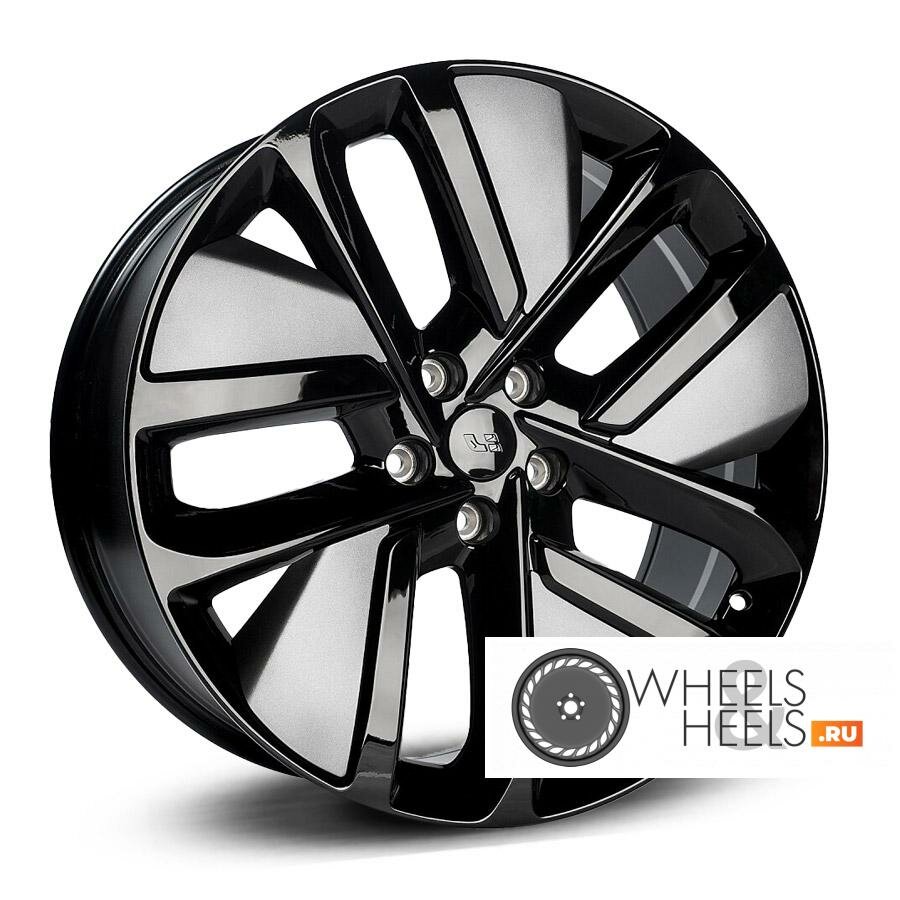 RPLC Li1 21x9 5x120 et45.5 dia62.5 Черный глянцевый