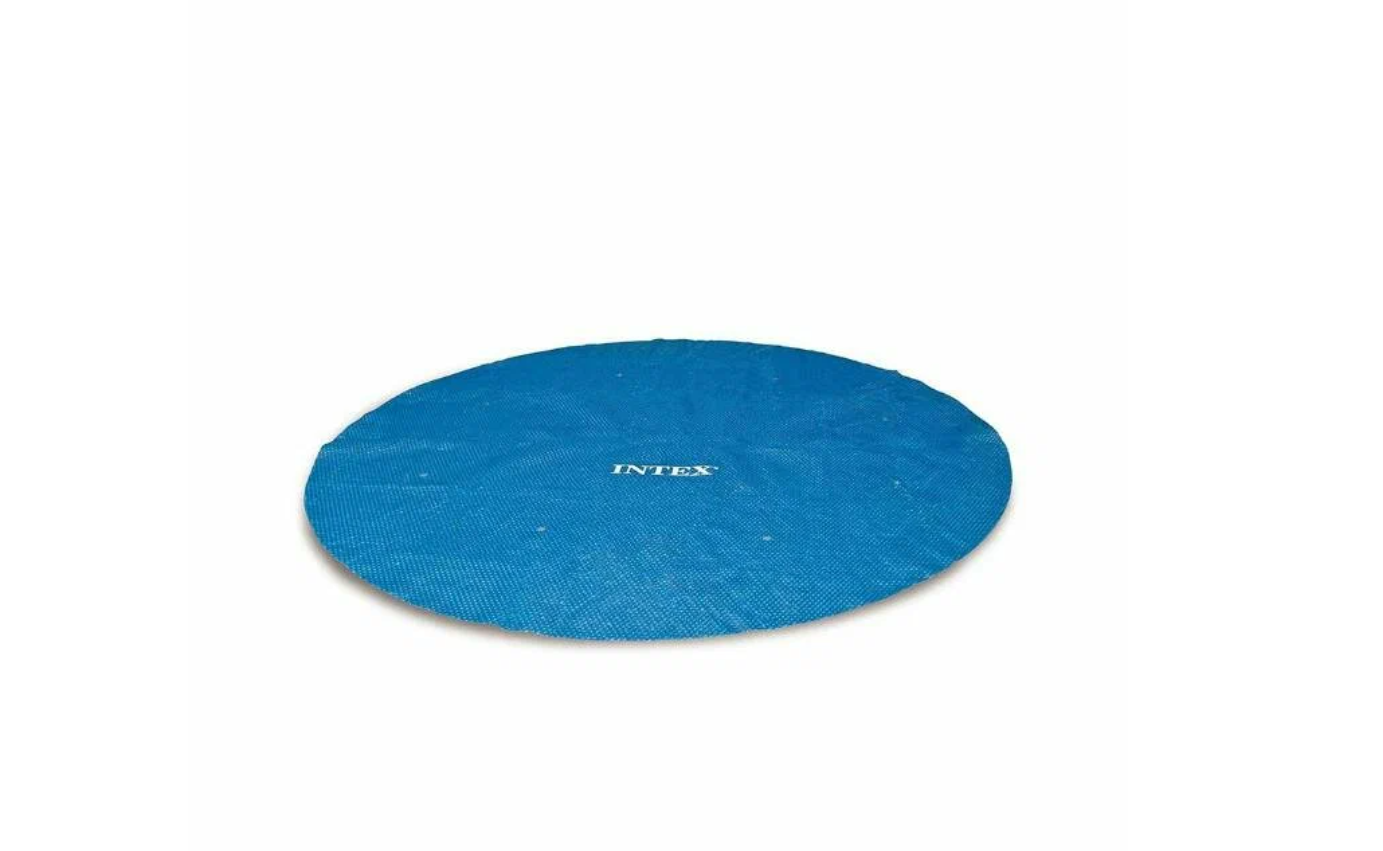 Тент для бассейна Intex 28011, круглый, полиэтилен, 2.9x2.9м, синий