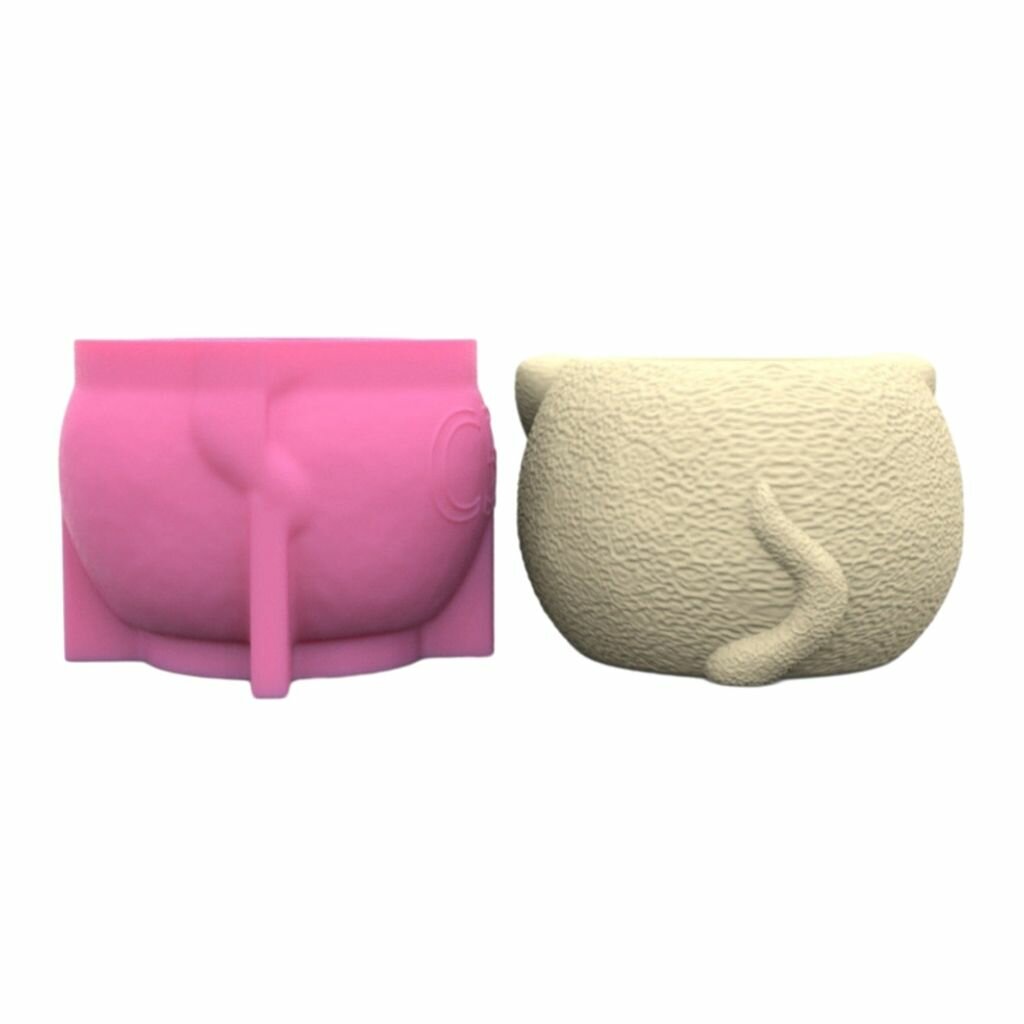 Силиконовая форма для цветов "Кот"