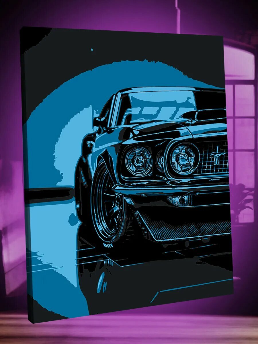 Картина по номерам Ford