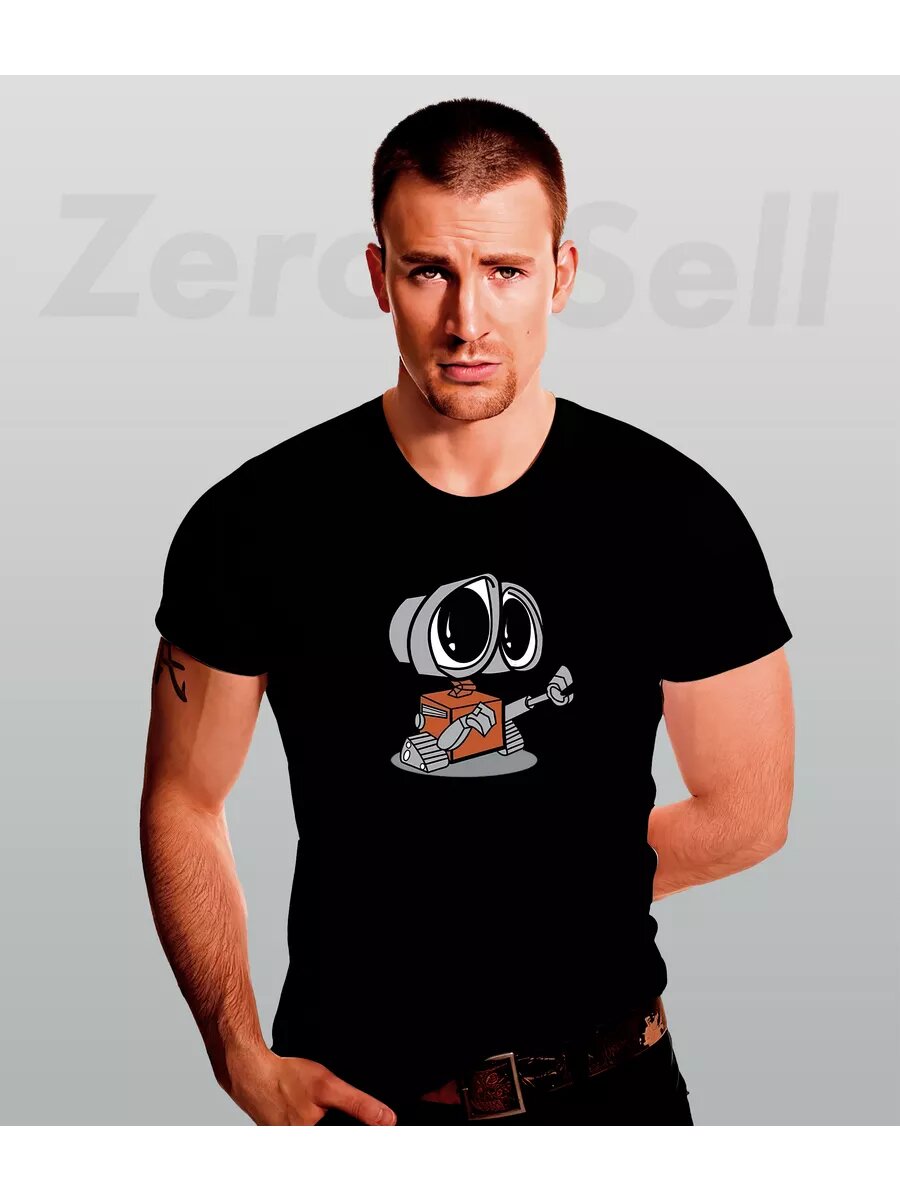 Футболка парная валли робот